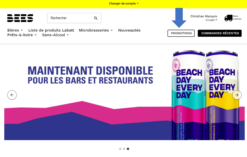 Introduction au site Web de BEES (QC FR) – Anheuser-Busch InBev